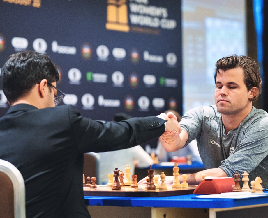 FIDE World Cup Roud 7 Day 1 Carlsen And Muzychuk Win Their Games As FIDE World Cup Roud 7 Day 1 Carlsen And Muzychuk Win Their Games As